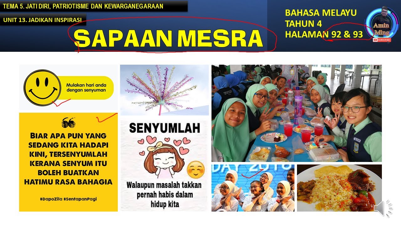 Sapaan Mesra Bahasa Melayu Tahun 4 - YouTube