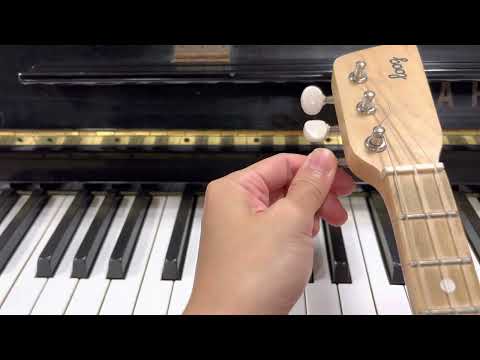 How to tune your Loog guitar… - YouTube