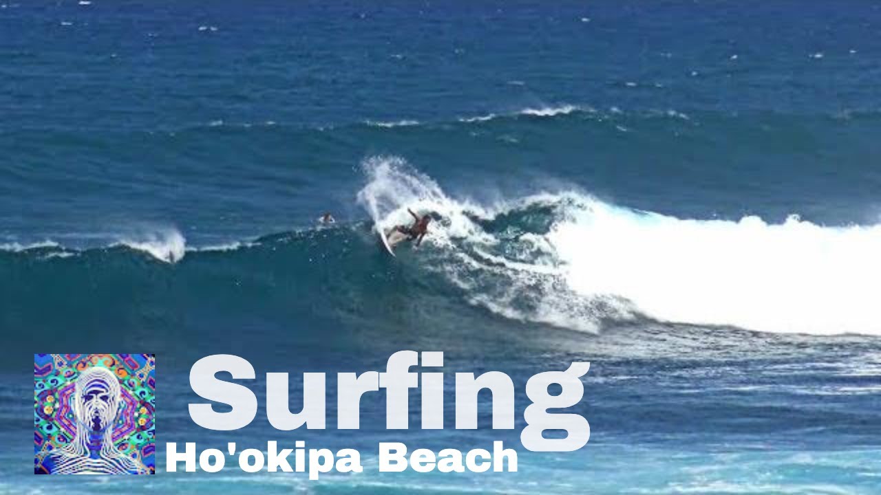 Surfing at Ho'okipa Beach - YouTube