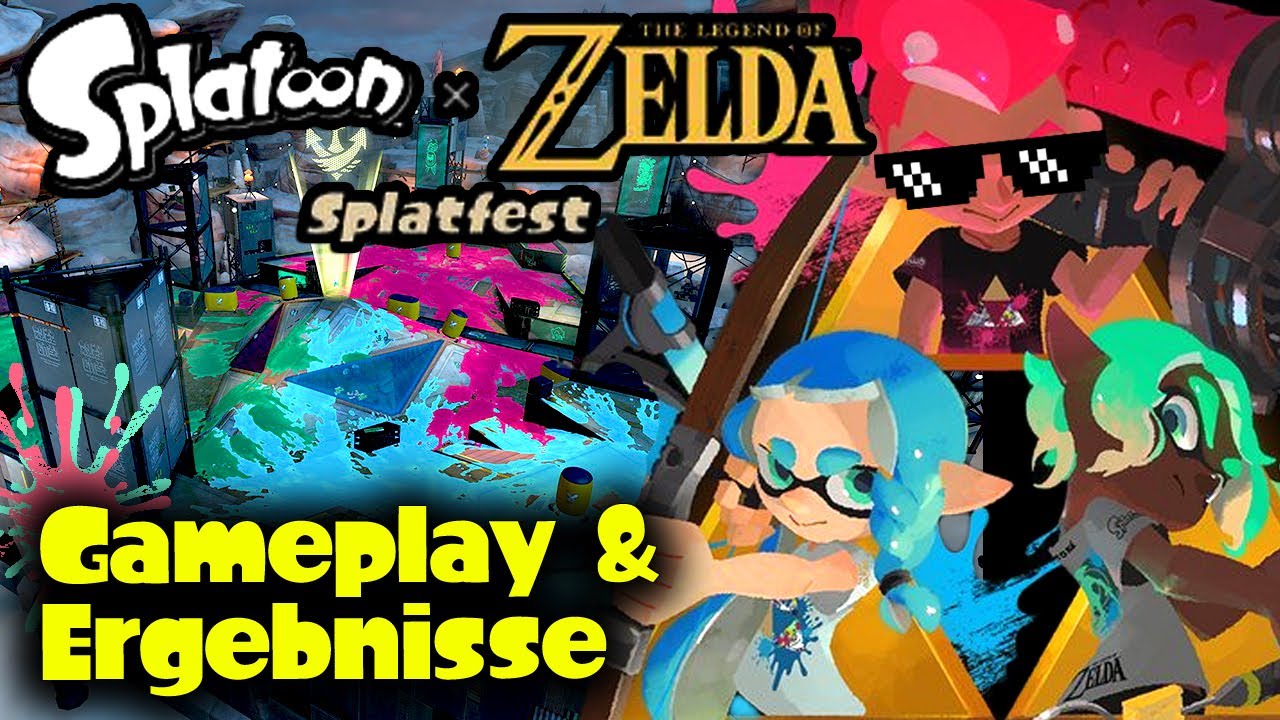 "KRAFT RÄUMT KRÄFTIG AB!" Gameplay & Ergebnisse Splatfest Splatoon x ...