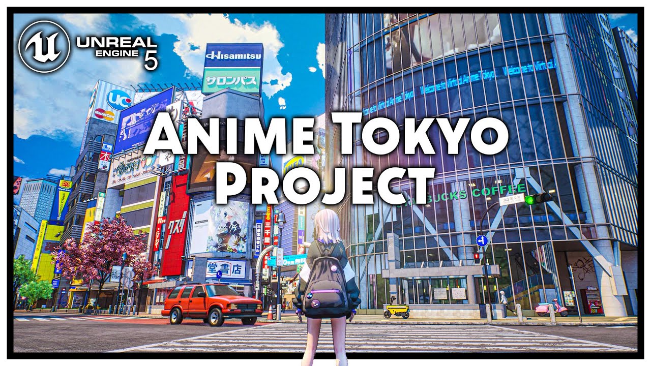 Project Anime Tokyo | UE5 | 4K (No Commentary) - YouTube