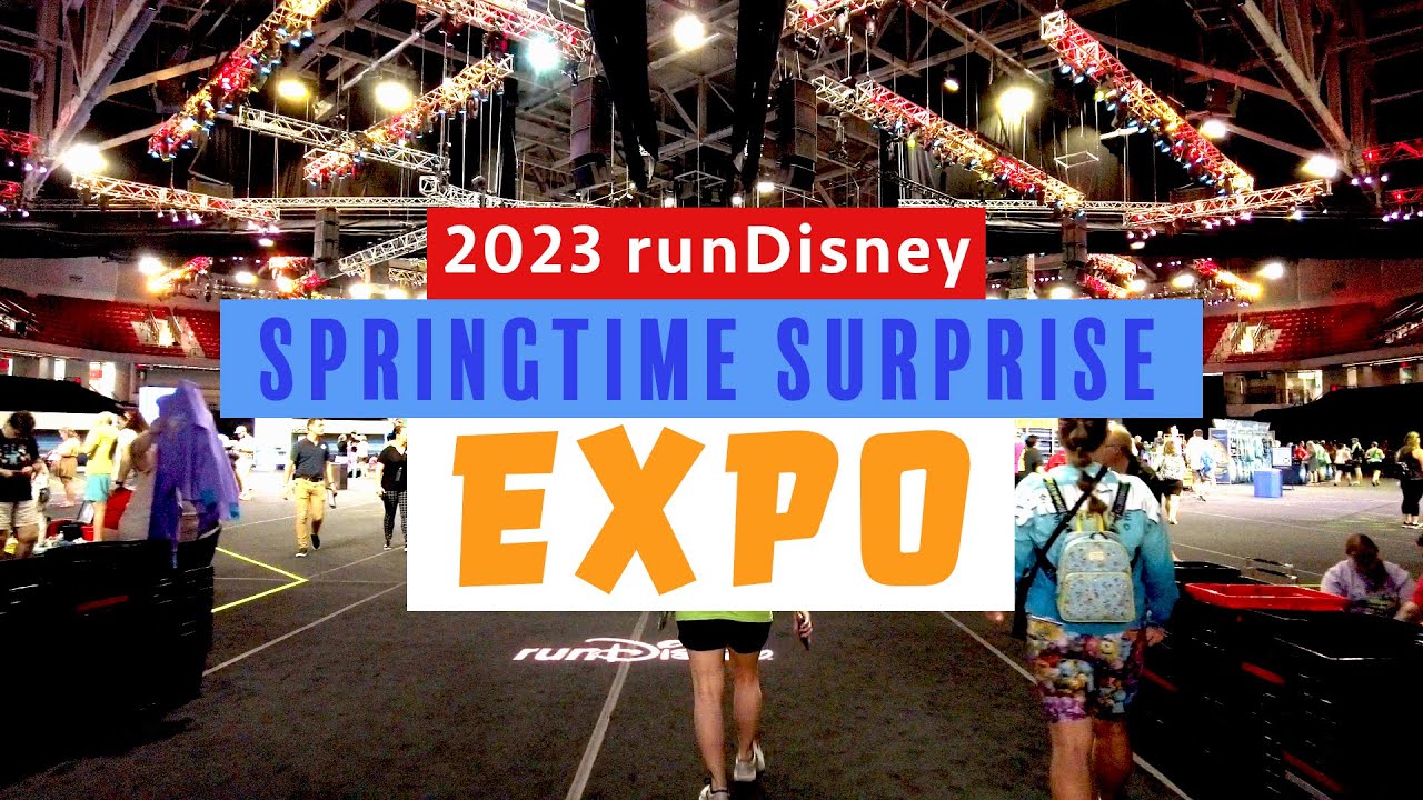 2023 runDisney Springtime Surprise Expo - YouTube