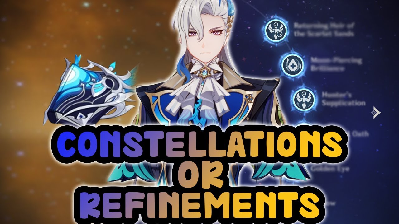 Neuvillette Constellations VS Weapon Refinements ? | Genshin Impact ...