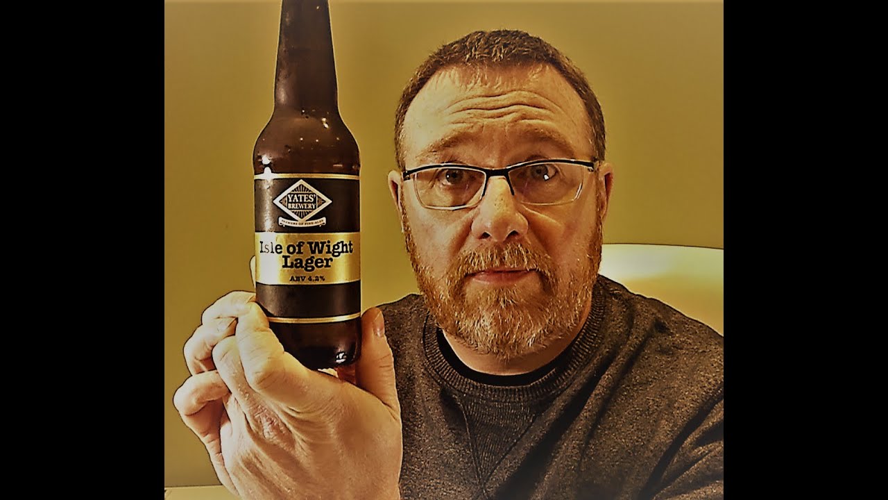 Yates Brewery Isle of Wight Lager Review - YouTube