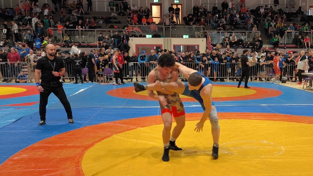 RINGEN PHILIPP-SEITZ-GEDÄCHTNISTURNIER 2024 (U17) 71kg 1/2-FINALE | FS | KATSUMATA vs. BASHYGOV ...