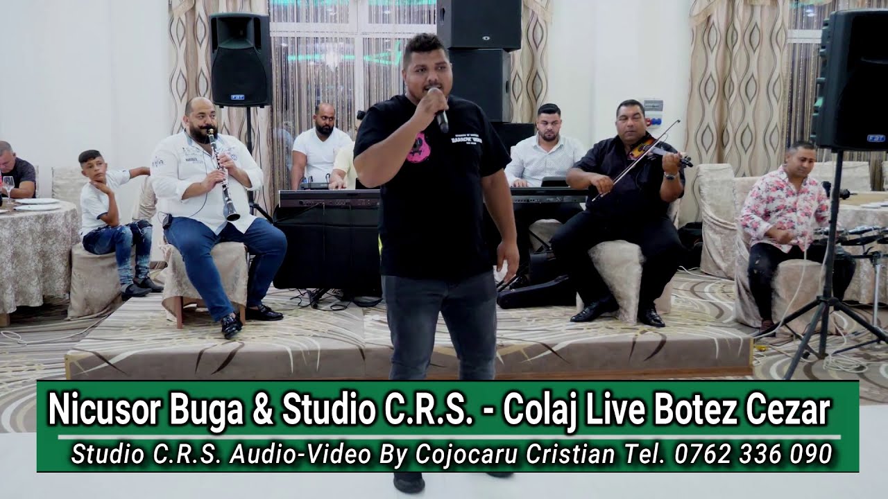 Nicusor Buga Studio C.R.S. Colaj Live Botez Cezar Cojasca Dambovita ...