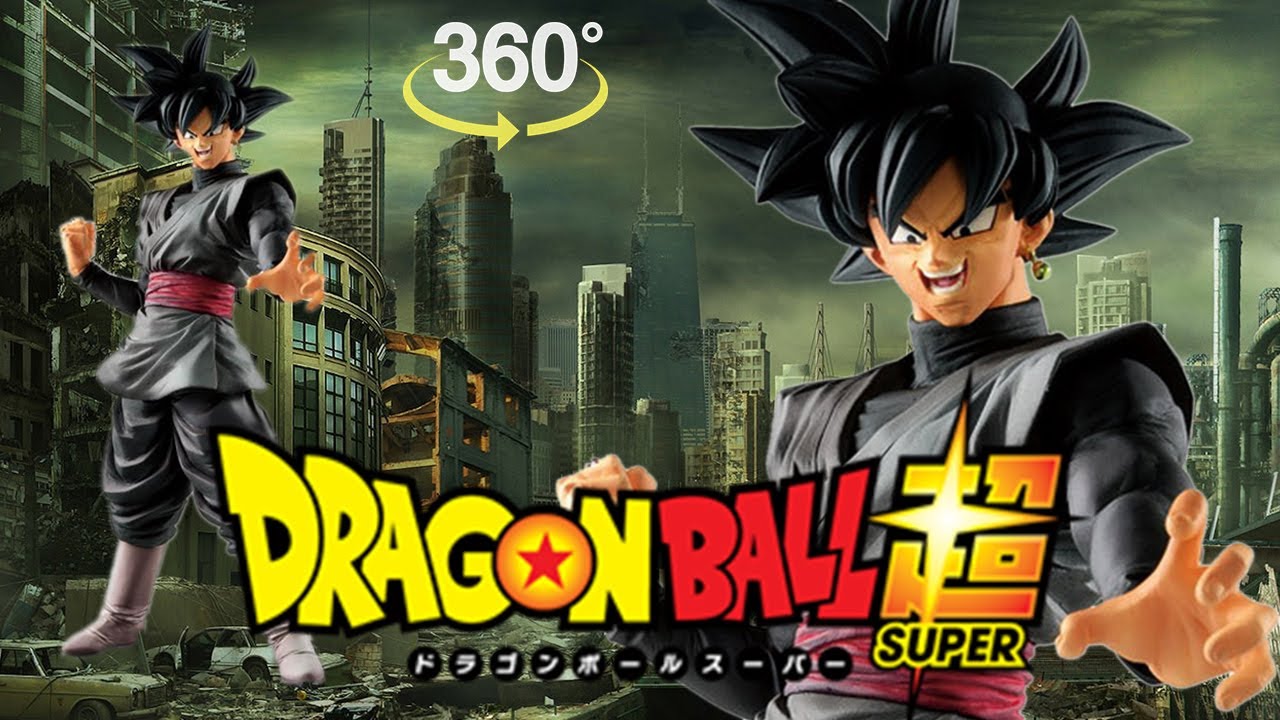 Dragon Ball Legends Collab Goku Black Banpresto Figure 360° View - YouTube