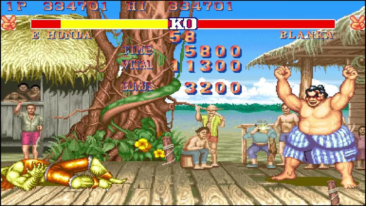 street fighter 2 E.HONDA - YouTube