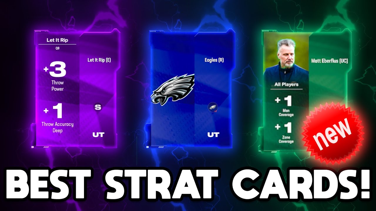 The *NEW* BEST Strategy Cards To IMPROVE Your MUT Team RIGHT NOW (Post ...