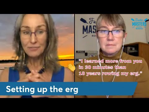 How to set up your rowing machine - Faster Masters Rowing™