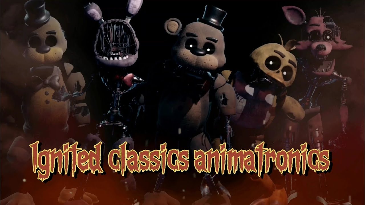Vozes dos ignited classic animatronics | FNAF AR. - YouTube