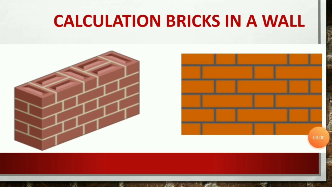 Bricks calculation in wall. Wall bricks calculation formula||Telugu ...
