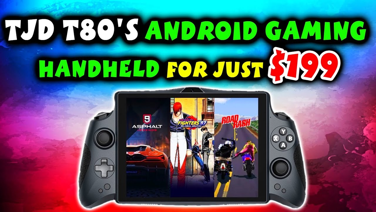 TJD T80 Launches Worldwide: Unique Android Gaming Handheld for Just ...