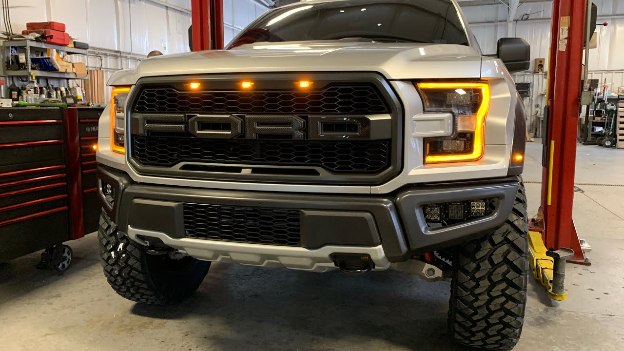 Ford Raptor Lifted on 37s IndoRaptor Package Roush 507 HP - YouTube