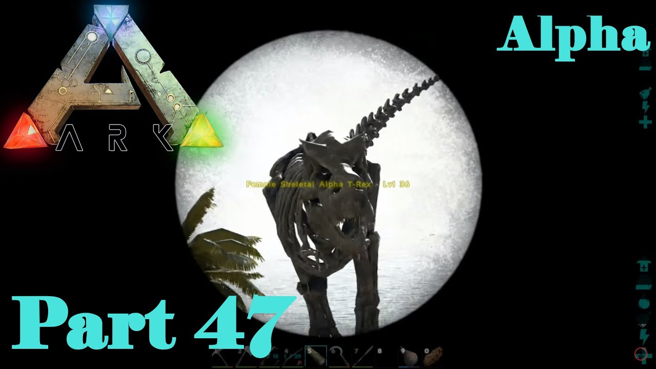 Ark: Survival Evolved Gamepaly / Let's play (S-2) Part 47: SKELETAL ...