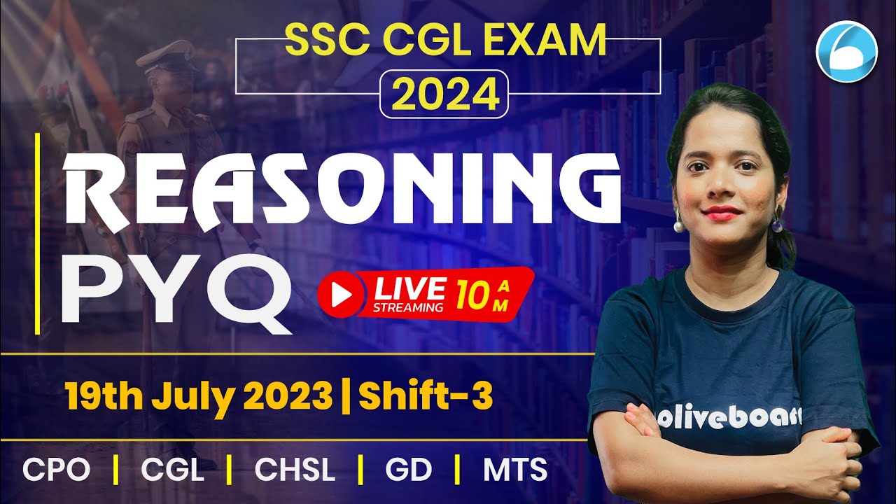 SSC Reasoning Classes 2024 | Reasoning Previous Year Question Paper ...
