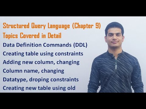 Structured Query Language (SQL) | Class 12 Computer Science with Python ...