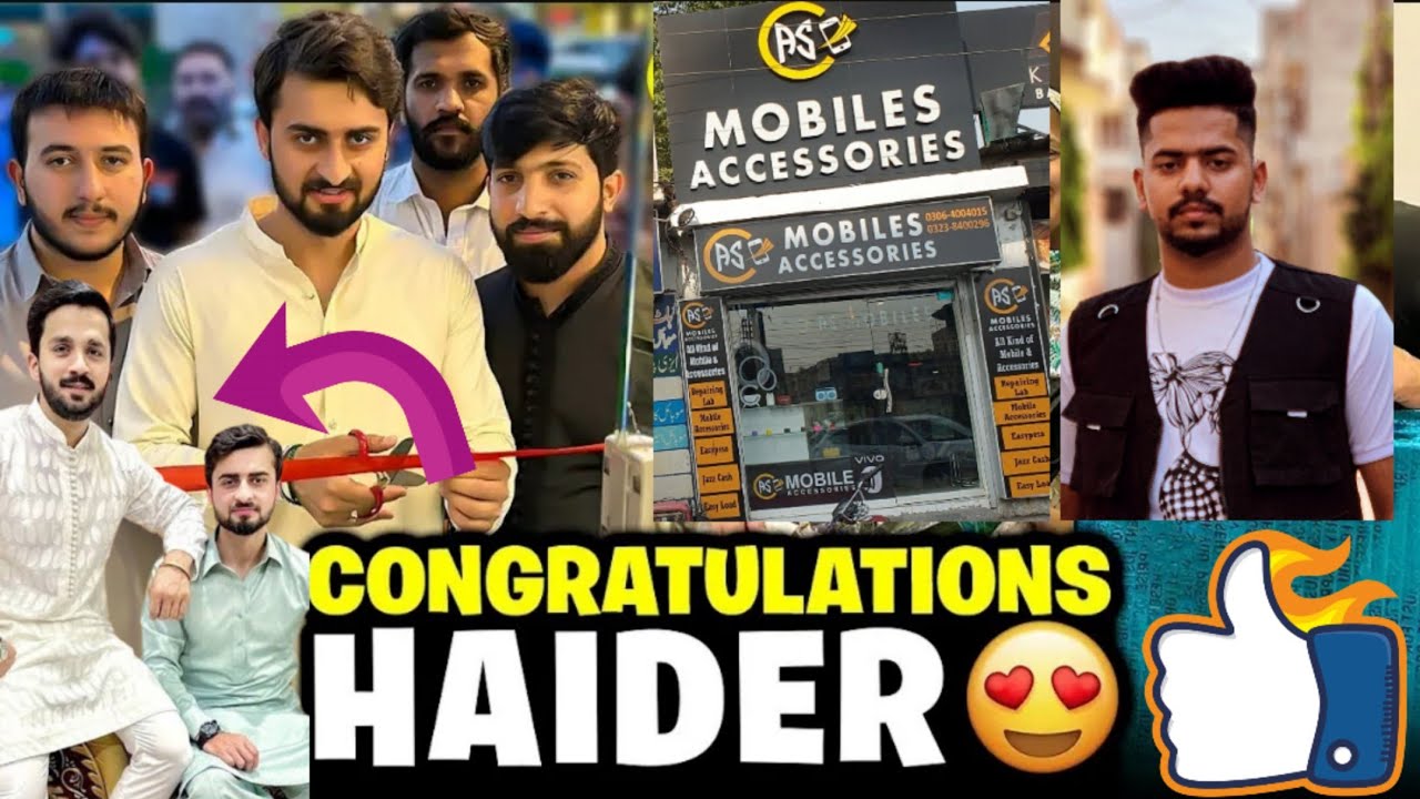 Rajab Bhai Ka Friend Ki Shop Visit Krny Gye😊 | Haider Bhai New Shop. - YouTube