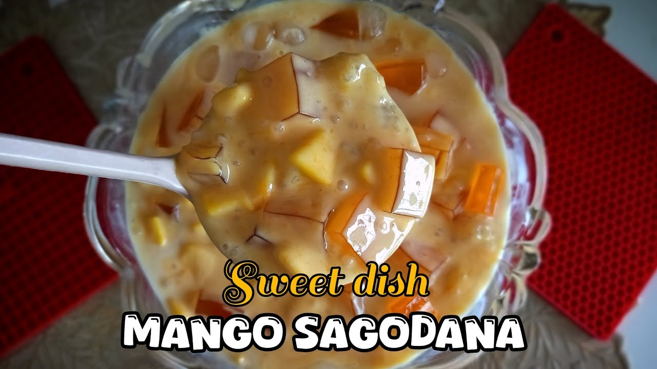 Mango Sago Dessert Recipe | Sweet Mango Sagodana-Sabudana Surprise ...