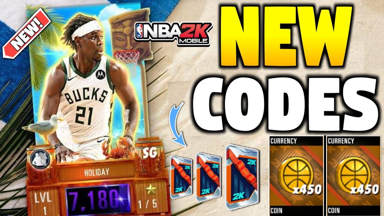 NEW SECRET SUCCESS UPDATED REDEEM CODES FOR NBA 2K MOBILE IN AUGUST ...