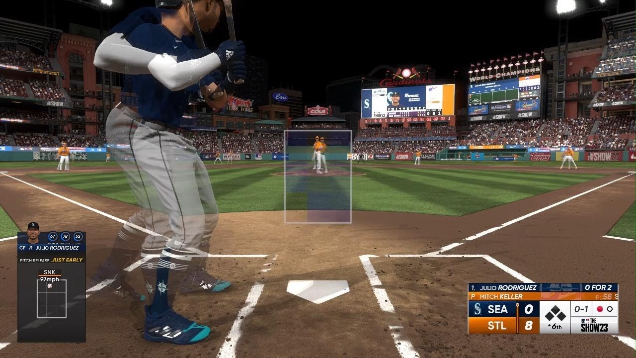 MLB The Show 23 diving play by Trout! - YouTube