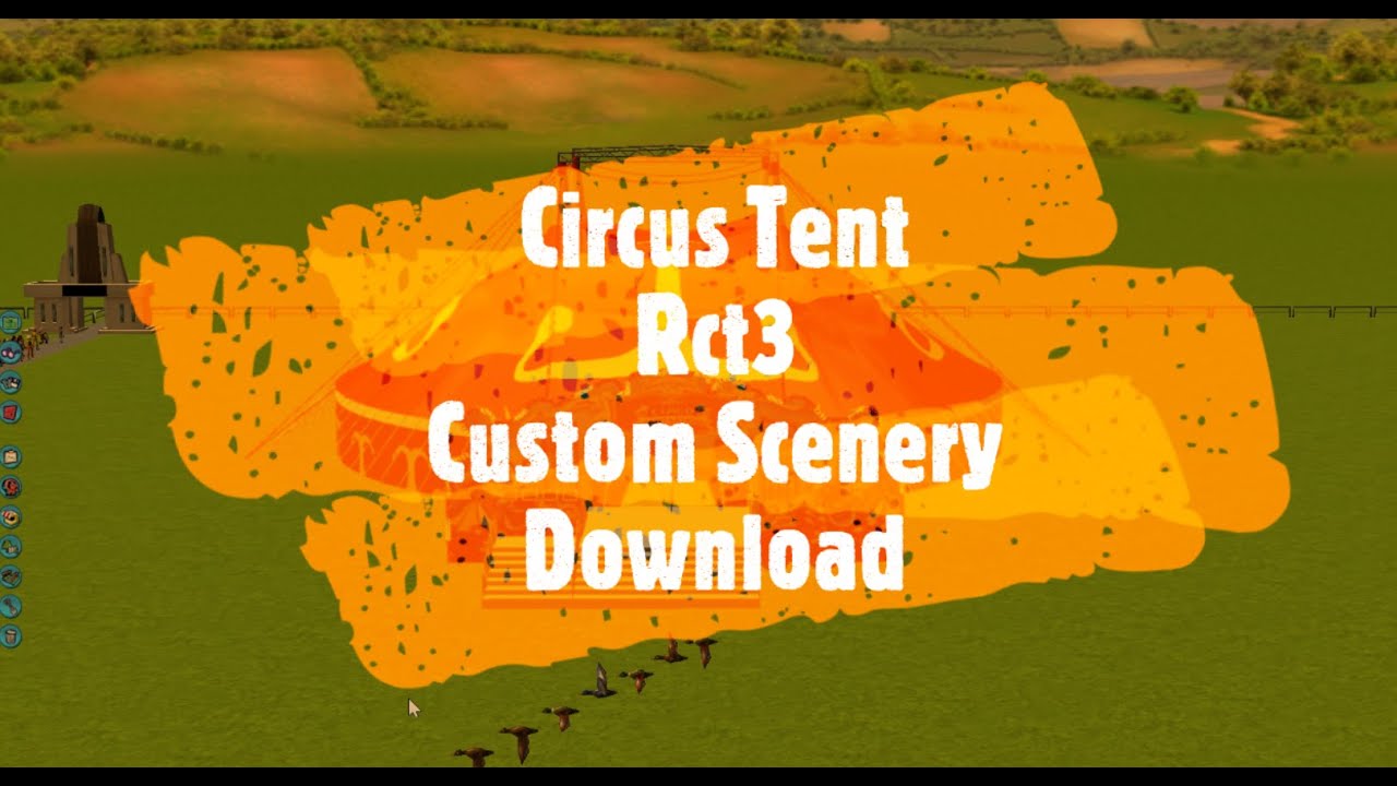 RollerCoaster Tycoon 3 Custom Scenery Download CIRCUS TENT Rct3 Custom ...