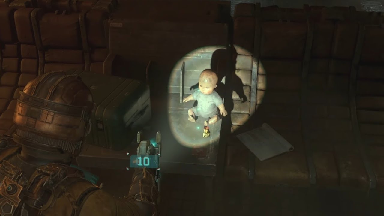 Creepy baby doll | Dead Space Remake (PS5) - YouTube