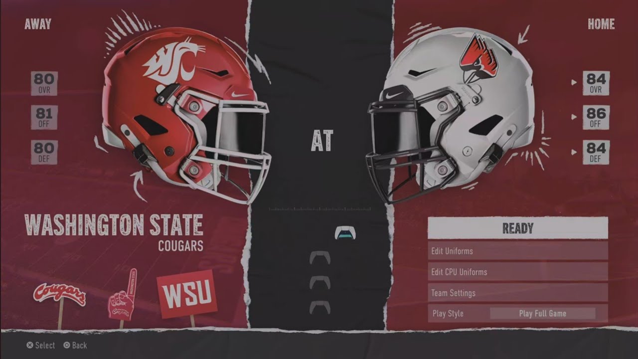 CFB 25 Washington State V Ball State WEEK 4 YEAR 1 - YouTube