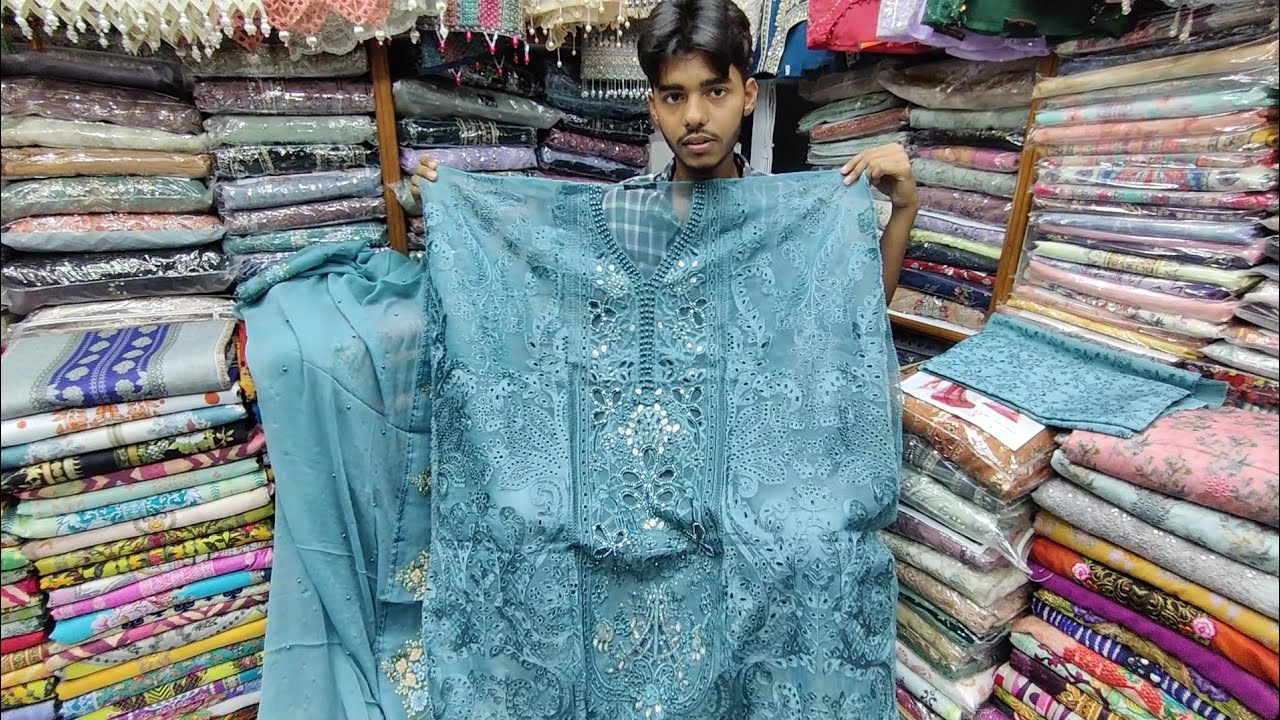 Eid Collection | Pakistani Luxury Organza Threepiece | Pakistani Dress ...