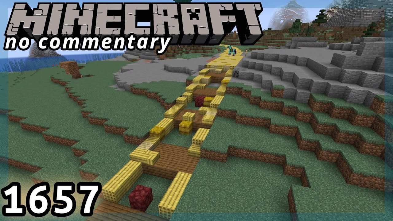 Late-Game Minecraft 1657 :: Ramp for the Yellow Road - YouTube