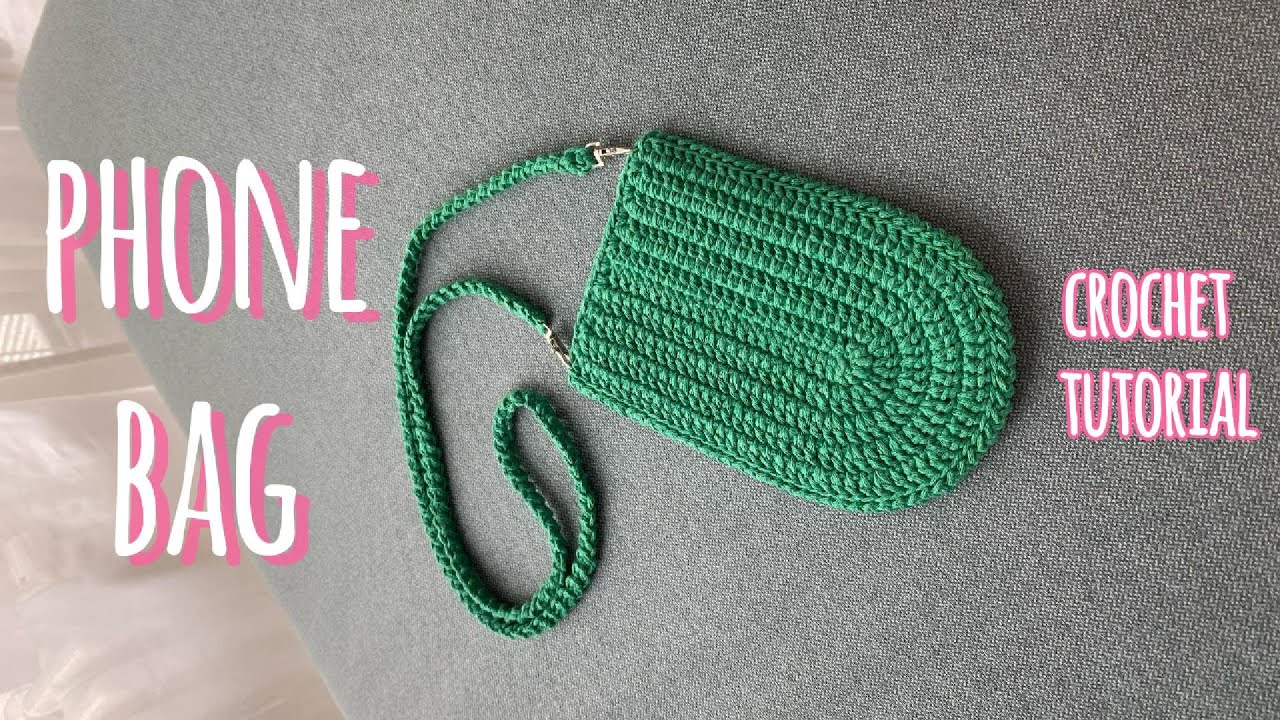 crochet 📱phone case📱 tutorial beginner friendly | double crochet 🧶 ...