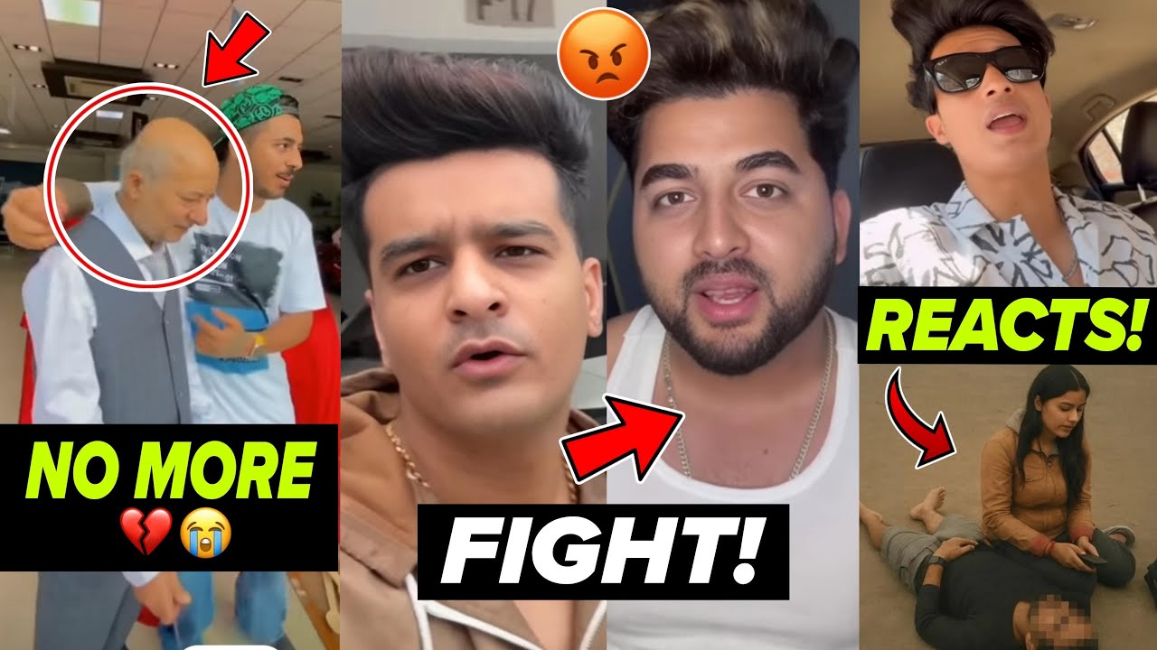 Aamir majid Father is No More 😳 | Jannu Stuntz & Manik Atri Again Fight | Aalyan Vlogs React ...