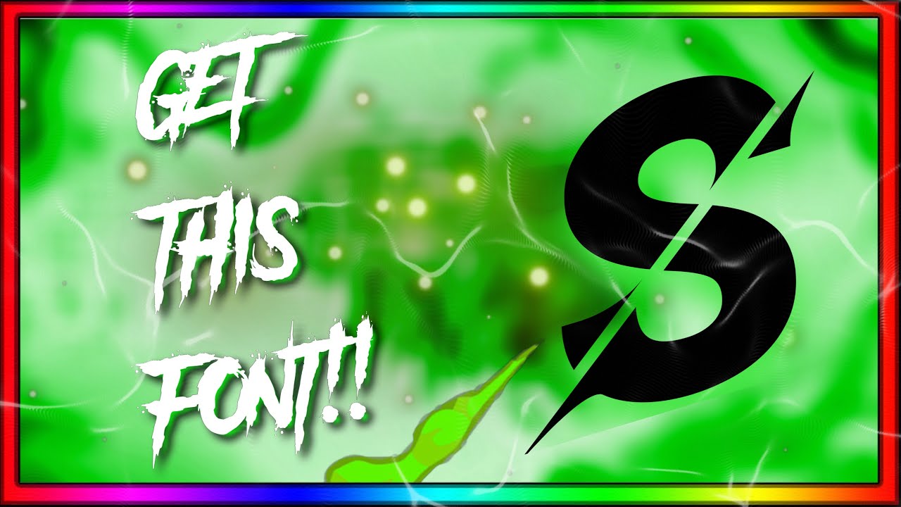 How To Get Facon Font 2020!! - YouTube