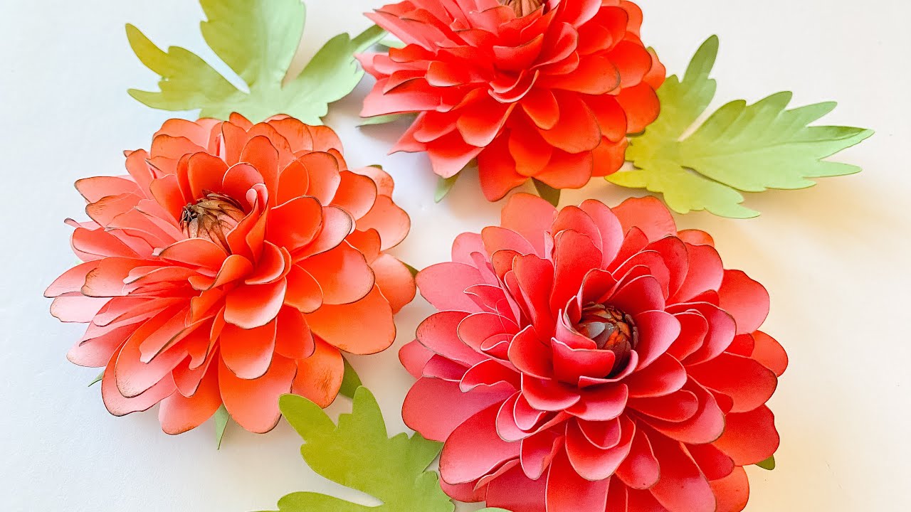 3” Flower Using Kelli Mini Flower Template - Petals 1 & 2 - YouTube