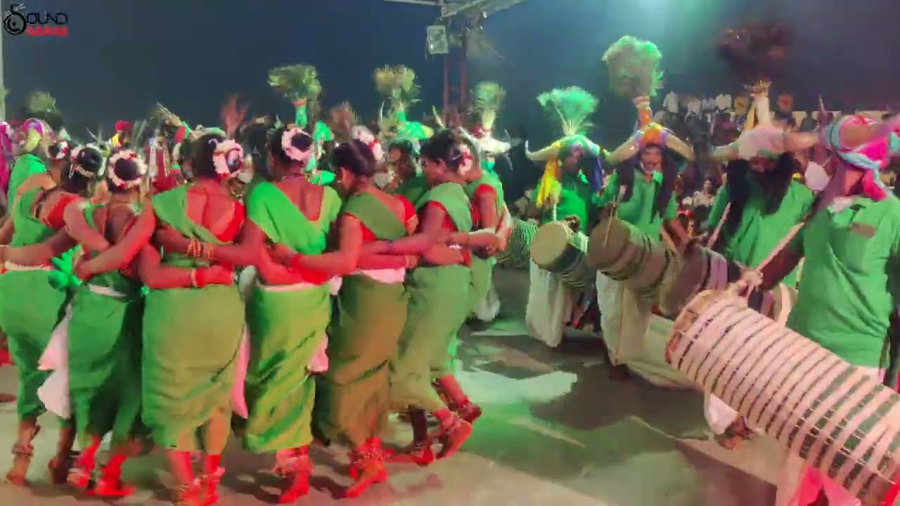 Koya Tribes | Kommu koya | Rare artform | Medaram Jatara | Soundmani ...