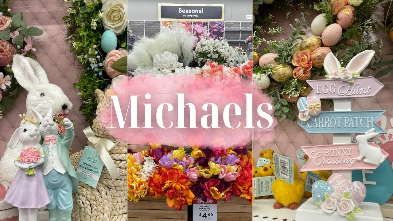 MICHAELS SPRING DECOR 2025 | MUST-HAVE ITEMS YOU'LL LOVE! 🌸 - YouTube