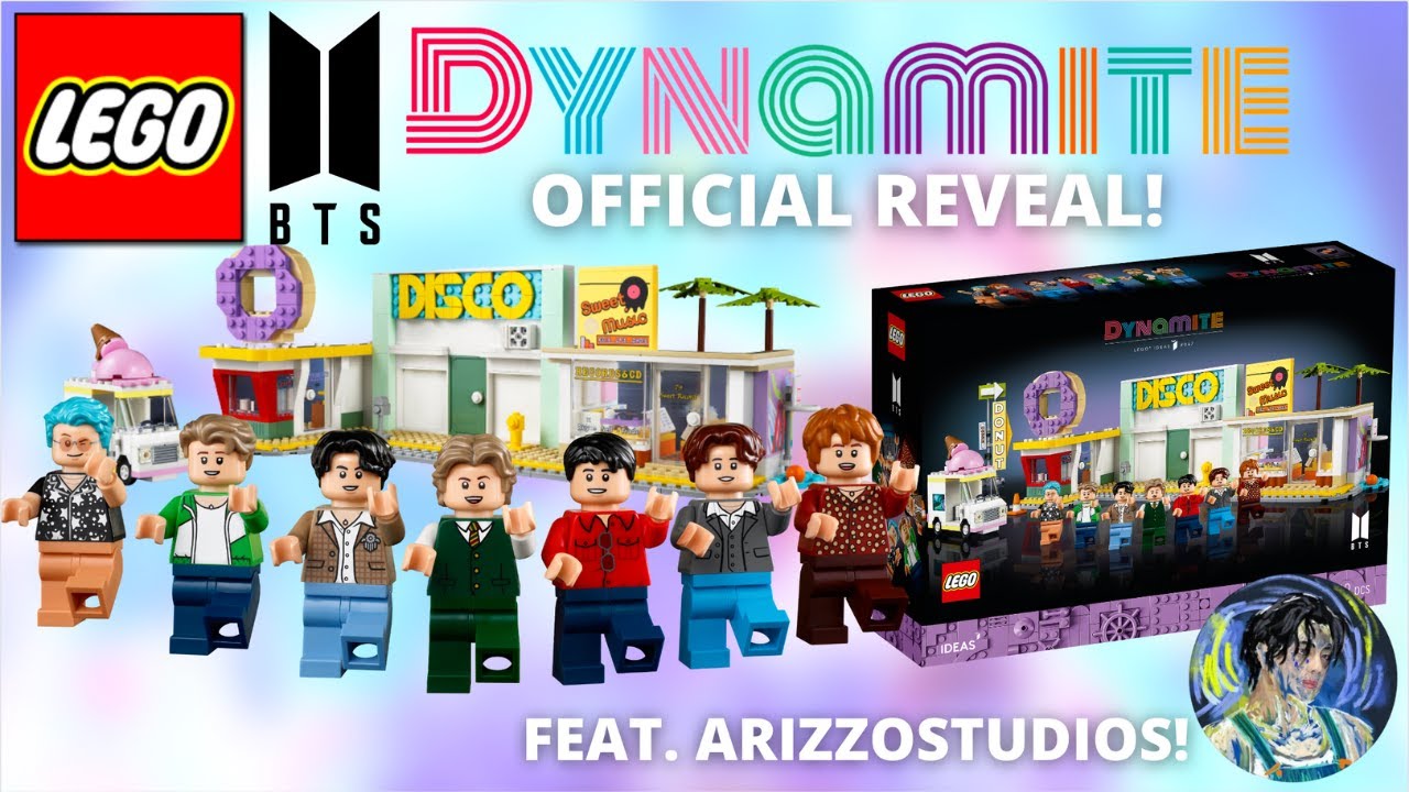 LEGO BTS Dynamite Set REVEALED! (feat ArizzoStudios) ARMY, Ideas $100 ...