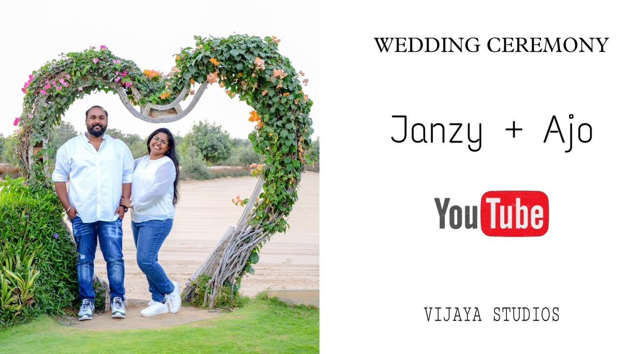 WEDDING CEREMONY || JANZY & AJO || - YouTube