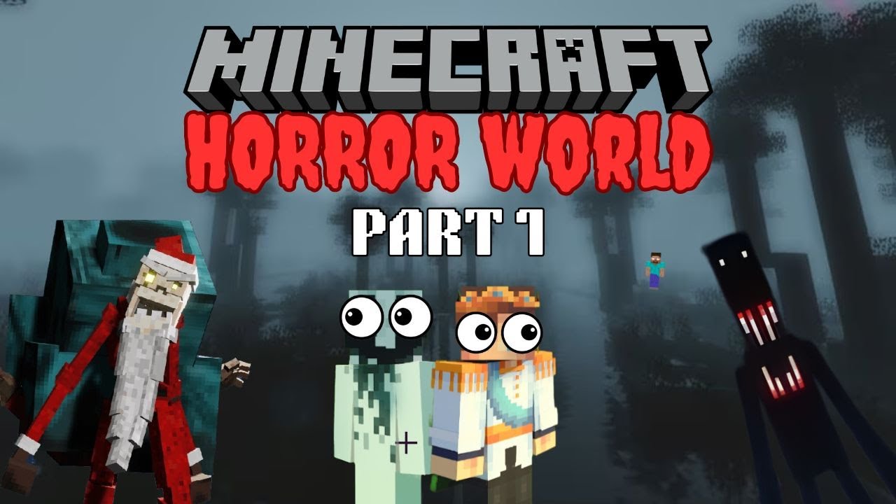 We Spend 100 Days In Minecraft Horror World! #PART_1 - YouTube