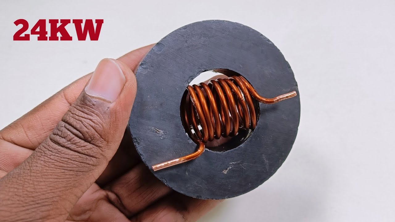 Top3 Amazing Powerful Free Energy Generator 24KW Electricity with Coper ...