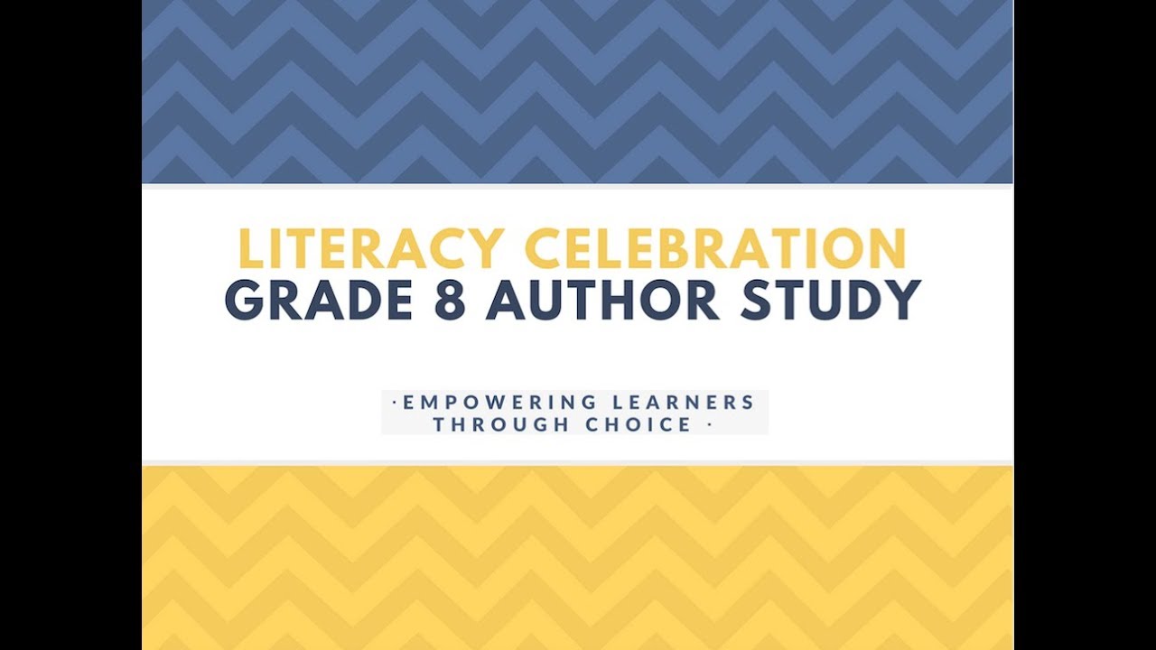 Grade 8 Literacy Celebration - Empowered Learners - YouTube