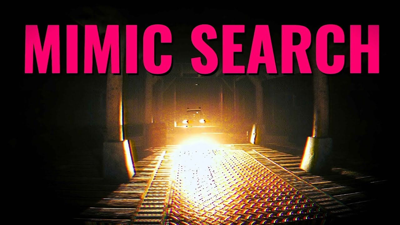 EXTEREMLY CREEPY INDIE HORROR STYLE GAME! | MIMIC SEARCH - YouTube
