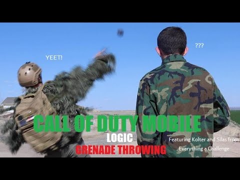 Call Of Duty Mobile Logic; Grenade Throwing (Feat. Kolter and Silas from Everything a Challenge ...