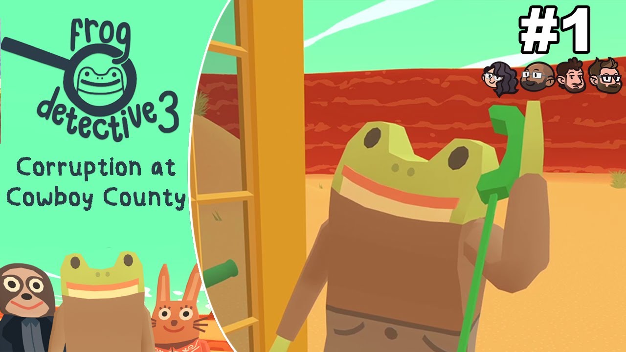 Frog Detective 3: Corruption at Cowboy County - Part 1 - YouTube