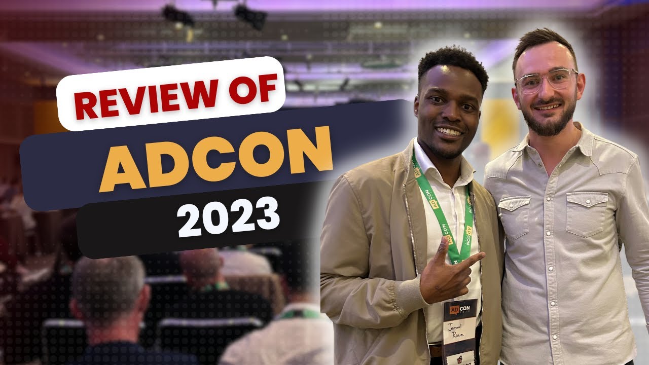 I went to Adcon 2023 and met Jon Penberthy (here's my honest review!) - YouTube