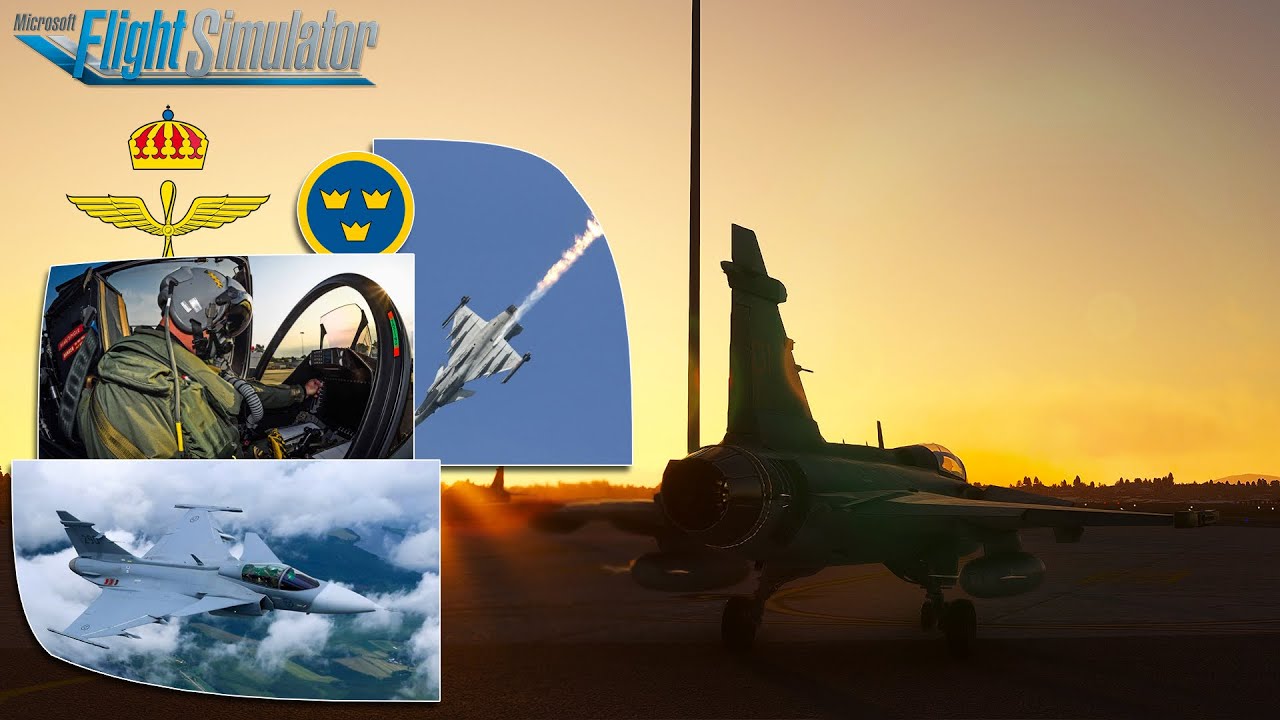 Mach Loop with Saab JAS 39 Gripen ★ MSFS2020 ★ EGOV Anglesey Airport ...