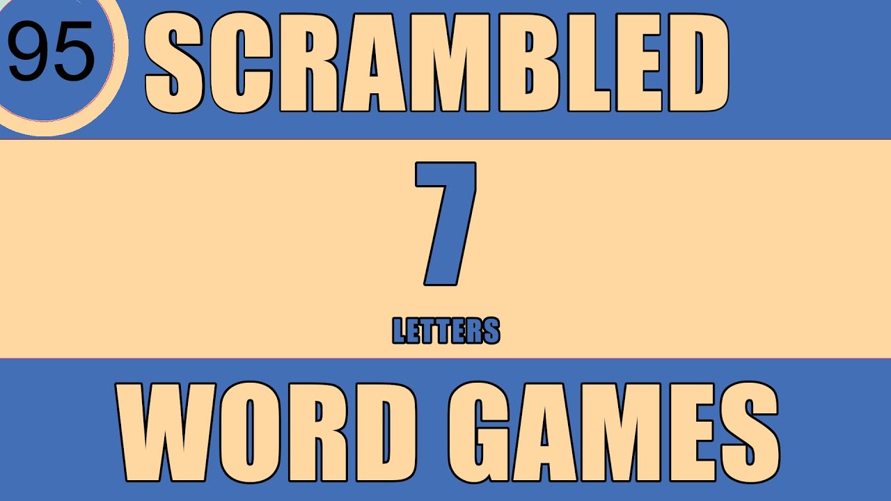 Scrambled Word Games -95 |Guess the Word Games |Can you guess all ...