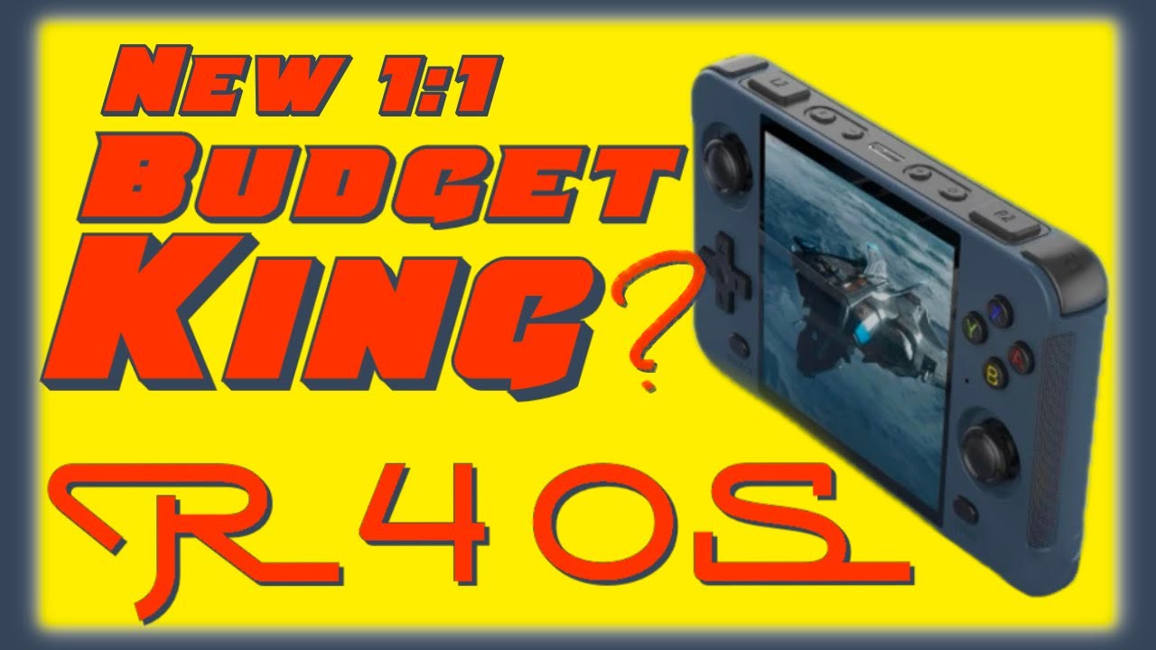 Hands on R40S Budget Powkiddy RGB30 Retro Handheld Clone - YouTube