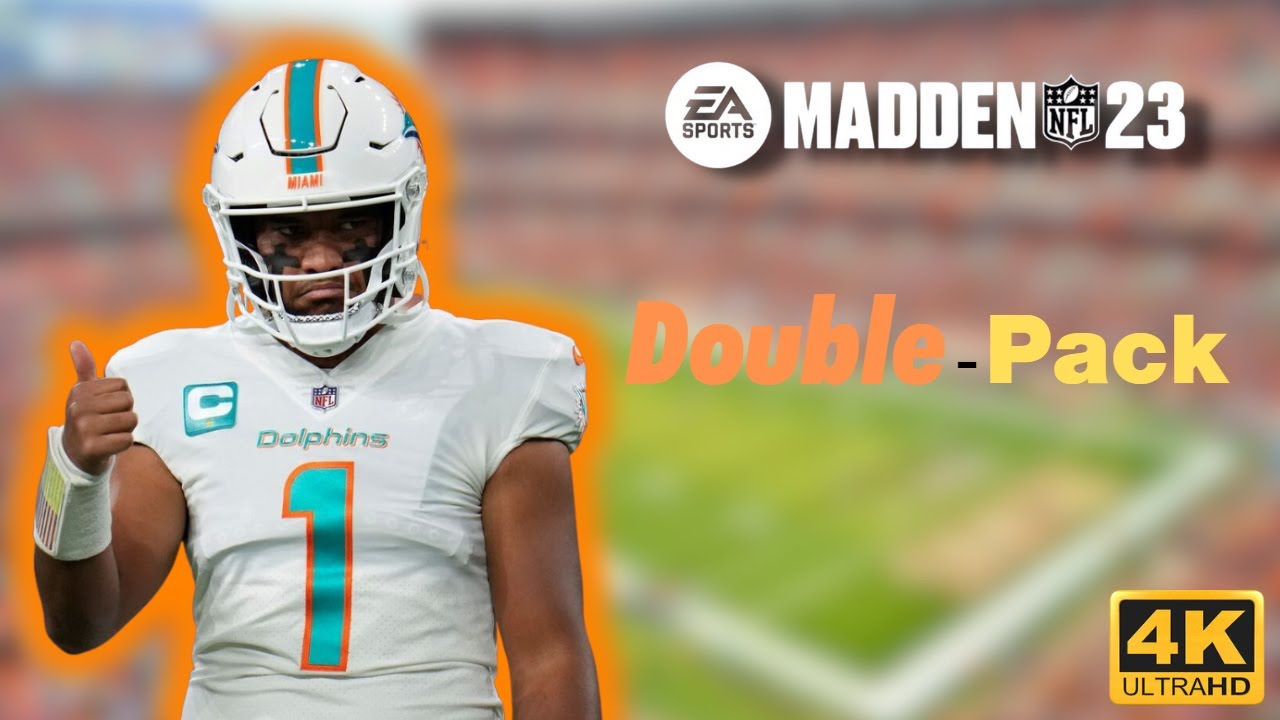 Madden Double PACK | Madden 23 Dolphins vs Packers/Bengals - YouTube