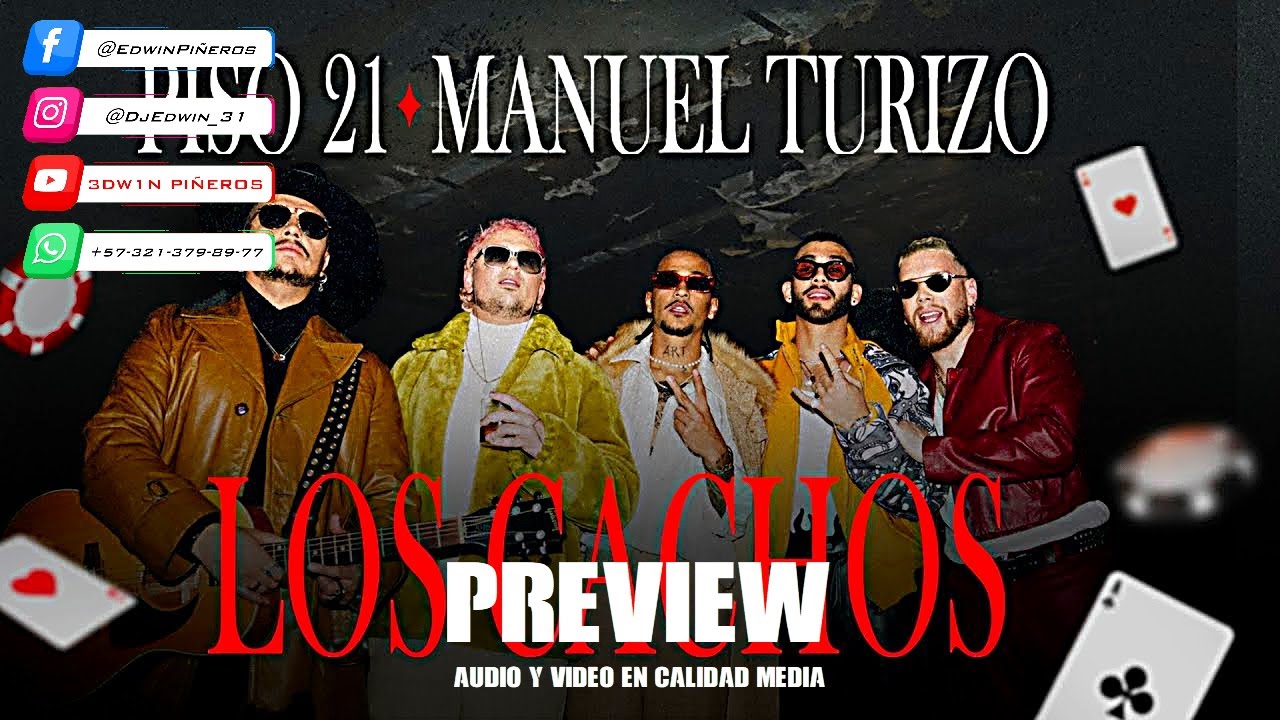 INICIO - LOS CACHOS - PISO 21 MANUEL TURIZO - © VIDEO RMX - DJ 3DW1N ...
